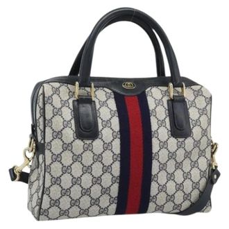 Gucci Pre-owned Boston Bag - - Pre-owned - Damen - Blau - ONE SIZE
