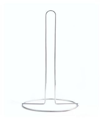 Generic Kompatibel mit Badezimmerzubeh&ouml;r Vertikaler Tissue-Halter aus Schmiedeeisen Kreative Esstisch-K&uuml;chenrolle(Silver)