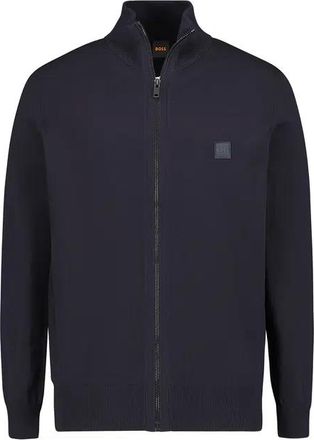 Boss Orange by Hugo Boss BOSS Orange Herren Pullover blau unifarben