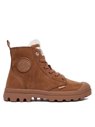 Palladium Schn&uuml;rstiefeletten Pampa Hi Zip Wl 95982-291-M Braun