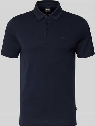 HUGO BOSS Poloshirt mit Brand-Schriftzug