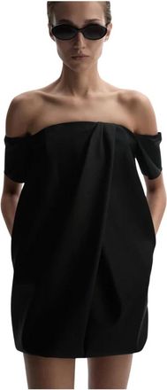 Magda Butrym Robe Courte - Femme - Robes - Noir - Taille: 36 FR