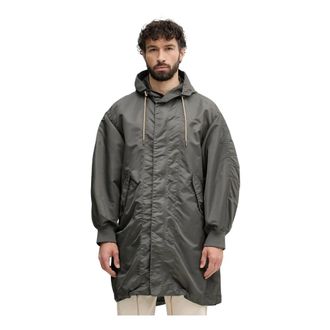A|X Armani Exchange Doppelreihiger Parka - - Jackets - Herren - Gr&uuml;n - 2XL