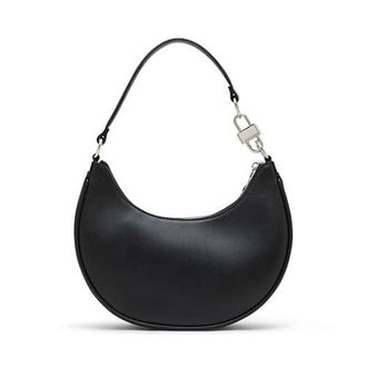 Steve Madden Lohan Crescent Sac à bandoulière, noir, taille unique