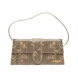 Jacquemus Femme, Sacs, Beige, Taille: ONE Size Sac &agrave; main long en cuir beige