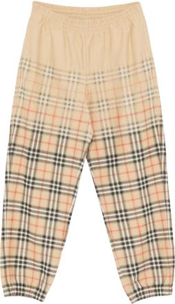 Burberry Check-pattern Track Pants