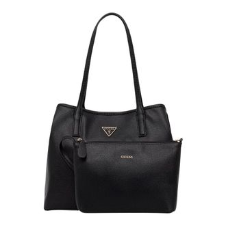 Guess Victtoria Tote - Femme - Sacs - Noir - Taille: ONE Size