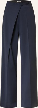 Sandro Sandro Marlenehose In Wickeloptik blau