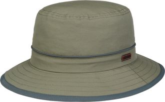 Stetson Kettering Outdoorhut Damen Herren Wasserabweisender Stoffhut mit UV-Schutz Faltbarer Nylonhut mit Paspelrand Schlapphut mit Coolmax-Futterband Sommer 