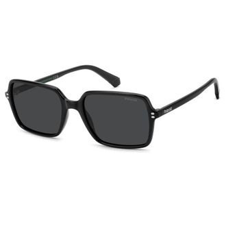 Polaroid Schwarz/Grau Polarisierte Sonnenbrille - - Accessories - Herren - Schwarzk - 56 MM