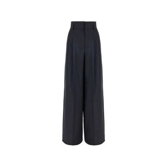 Max Mara Mstserio Hose - - Trousers - Damen - Blau - S