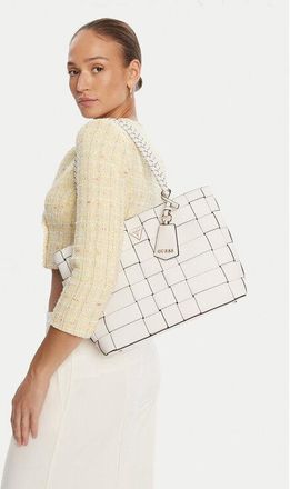 Guess Handtasche Maylee HWWG96 61220 Wei&szlig;