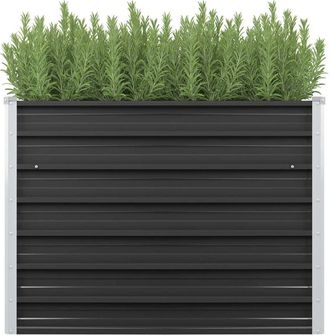 Nova Furniture Limited - Lit surélevé de jardin Anthracite 100x40x77 c