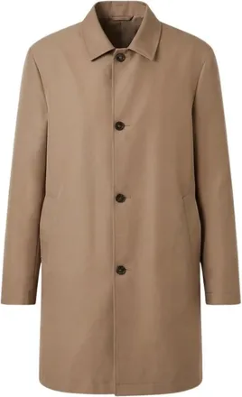 PESERICO Single-Breasted Coat - - Coats - Herren - Braun - XL