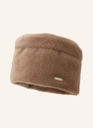 Seeberger Seeberger Kunstfell-M&uuml;tze Toque beige