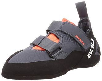 adidas Homme Five Ten Kirigami LV Climbing Shoes, Onix/Core Black/Solar Red, 38 2/3 EU