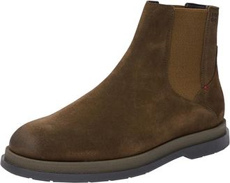 HUGO BOSS Homme Chaol_Cheb_SD Chelsea_Boot, Dark Green, 46 EU