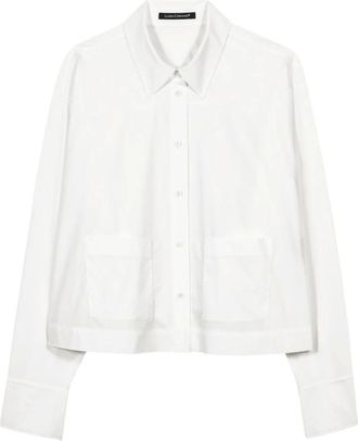 Luisa Cerano Femme, Blouses et Chemises, Blanc, Taille: 36 FR Chemises