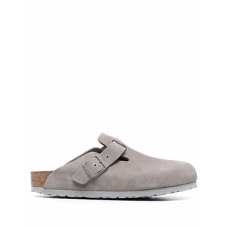 Birkenstock Homme, Chaussures, Gris, Taille: 36 EU Boston Soft Footbed