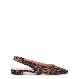 Stuart Weitzman Stassi Slingback Ballerina - - Shoes - Damen - Braun - 36 1/2 EU