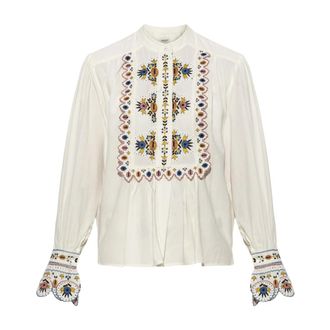 Isabel Marant Monique Top - - Blouses & Shirts - Damen - Wei&szlig; - S