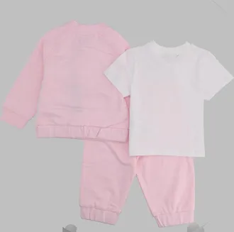 HUGO BOSS Monogram Cotton-Stretch Tracksuit & T-Shirt Set