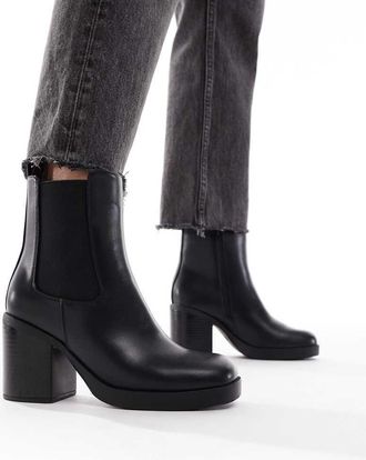 New Look Bottines Chelsea épaisses - Noir
