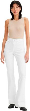 Levi's Damen 726 High Rise Flare Hose, Soft CLEAN White, 29 W/30 L