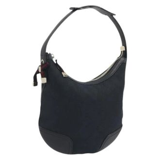 Gucci Pre-owned Vintage GG Canvas Umh&auml;ngetasche - - Pre-owned - Damen - Schwarzk - ONE SIZE
