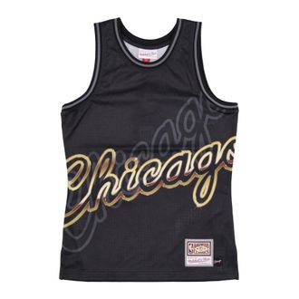 Mitchell & Ness Chicago Bulls Tank Top NBA Hardwood Classics - - Sport - Herren - Schwarzk - XL