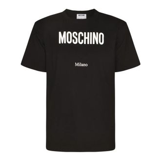 Moschino Stilvolle T-Shirts und Polos - - Tops - Herren - Schwarzk - S