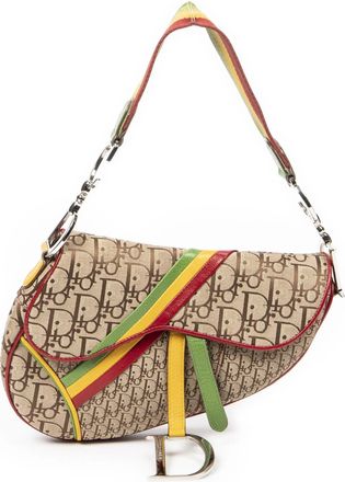 Dior Crossbody Bags - Rasta Saddle Bag - Gr. unisize - in Braun - f&uuml;r Damen