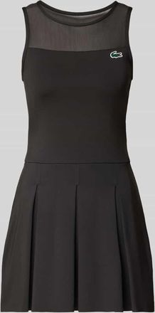 Lacoste Sport Sport-Kleid mit semitransparentem Mesh-Einsatz