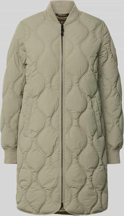 Superdry Steppjacke mit Stehkragen und Eingrifftaschen
