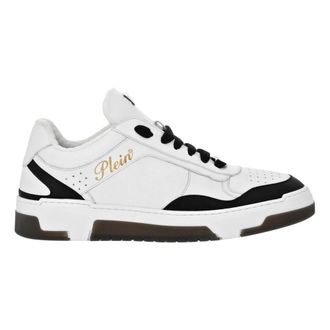 Philipp Plein unisex, Chaussures, Noir, Taille: 37 EU Baskets Basses Nappa Suede