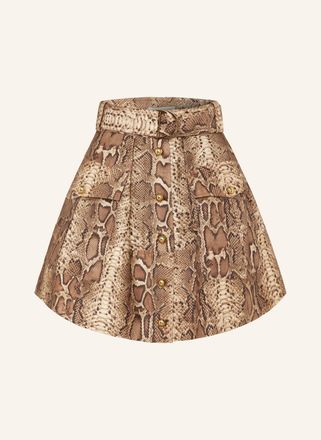 Zimmermann Cargorock Hypnotic Mit Seide braun