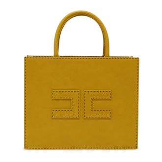 Elisabetta Franchi Bs09A51E2 Medium Tote - - Bags - Damen - Gelb - ONE SIZE