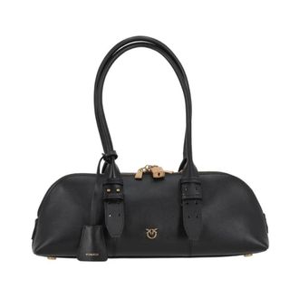 Pinko Pinko, Femme, Sacs, Noir, Taille: ONE Size Bowling Horizontal Big