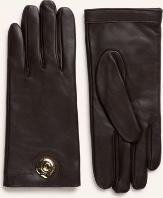 Claudie Pierlot Claudie Pierlot Lederhandschuhe braun