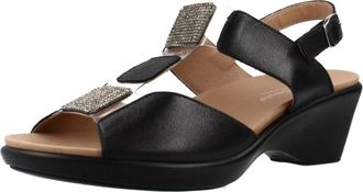 PieSanto Femme, Chaussures, Noir, Taille: 38 EU Sandalia