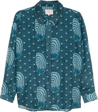 Hannah Art Wear chemise Stevie - Bleu