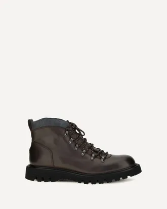 Fratelli Rossetti Leather lace-up Boots Male 11
