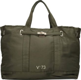 V&deg; 73 Femme, Sacs, Vert, Taille: ONE Size Sac en tissu technique