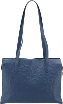 Saint Laurent Sac bandouli&egrave;re en cuir pr&eacute;-poss&eacute;d&eacute; - Femme - Pre-owned - Bleu - Taille: ONE Size