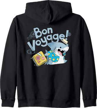 MARVEL Jeff The Land Shark Bon Voyage! Vacation Trip Kapuzenjacke