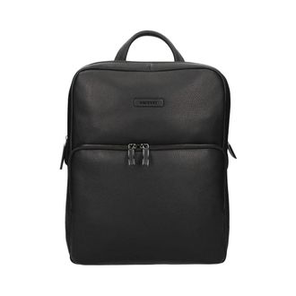 Piquadro unisex, Sacs, Noir, Taille: ONE Size Sac à dos fin en cuir avec compartiment pour ordinateur portable et iPad