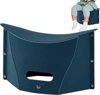 Generic Tragbarer Hocker Stuhl - Leichtgewichtige Aufbewahrungstasche Mit Integriertem Tragegurt - Zusammenklappbarer Hocker - F&uuml;r Zuhause Wohnheim Garten Kla