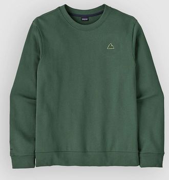 Patagonia Fitz Roy Massif Daily Crew Sweater canopy green