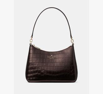 Kate Spade New York Margot Schultertasche Mit Metallic-Krokopr&auml;gung, Wandelbar