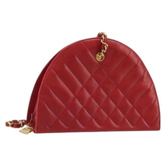 Chanel Sac bandouli&egrave;re vintage Pre-owned - Femme - Pre-owned - Rouge - Taille: ONE Size